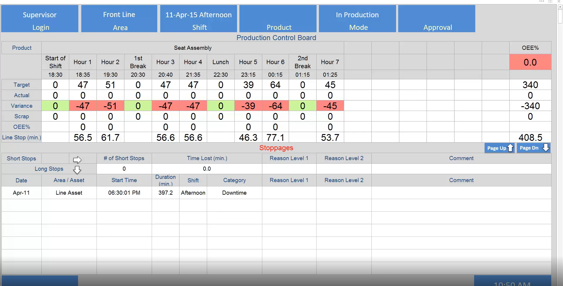 Manual Entry Interface - OVERVIEW | 10in6 Inc.