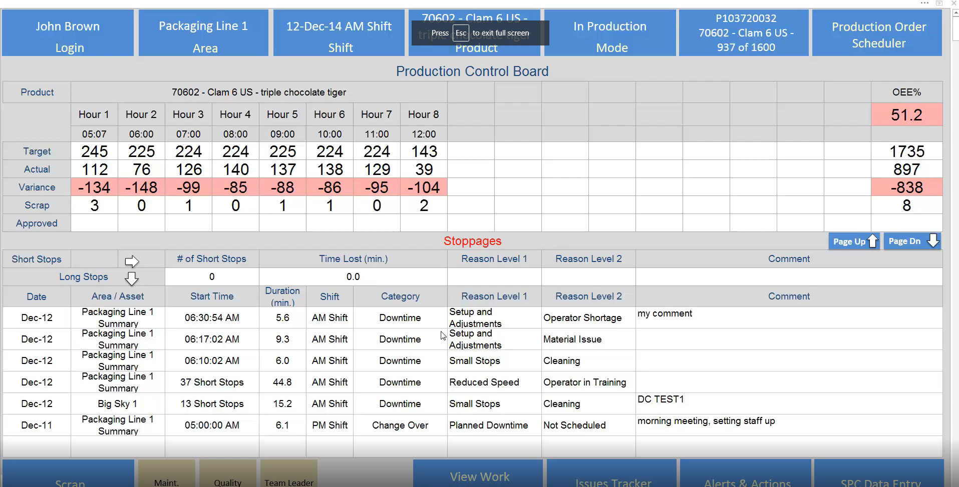 Scheduling Production Orders | 10in6 Inc.